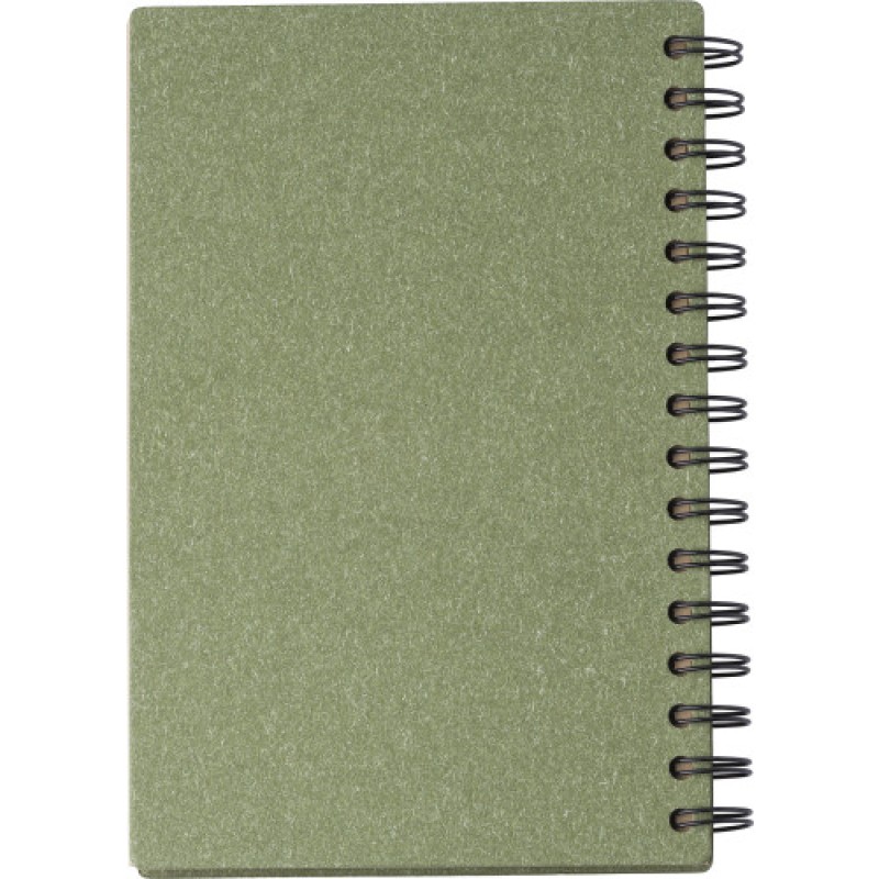 Carleb notitieboek - A5 - gerecycled karton - 160 vellen - gelinieerd ...