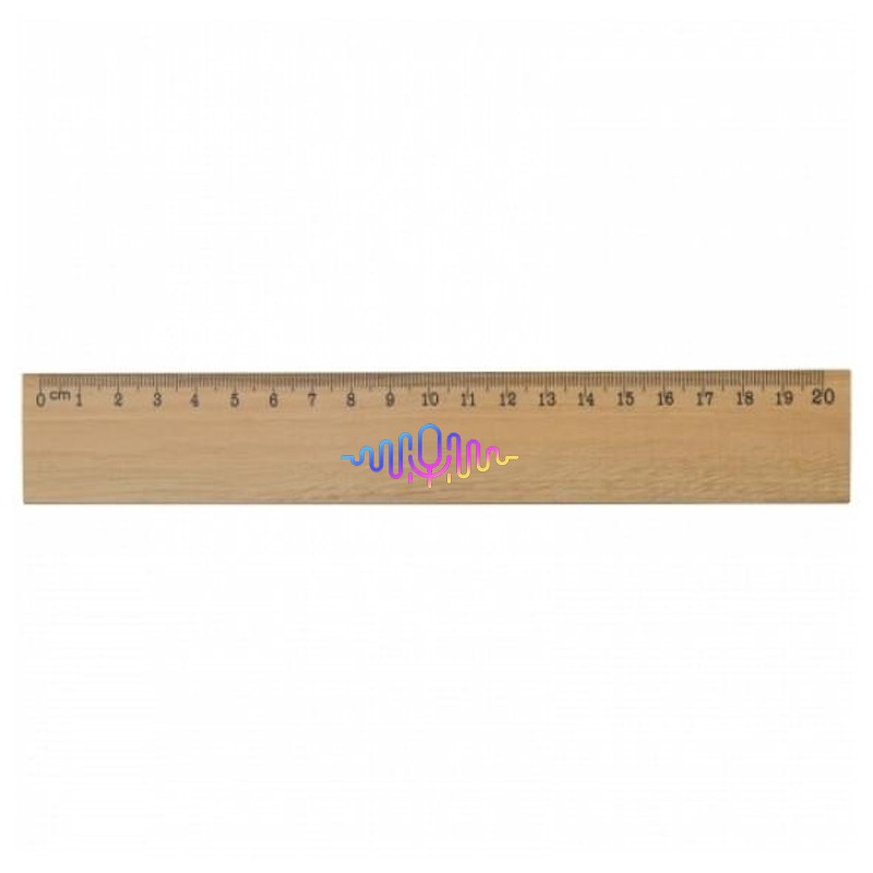 Liniaal - cederhout - 20 cm bedrukken? - Voordelig & snel bestellen ...