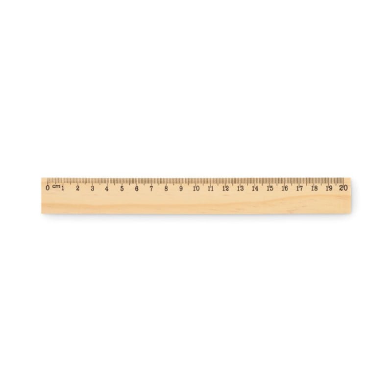 Houten liniaal 20cm bedrukken? - Voordelig & snel bestellen | Pinkcube