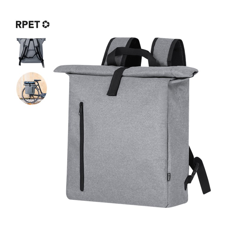 Hoblak fietsrugzak - rPET polyester - 600D - verstelbare schouderbanden ...